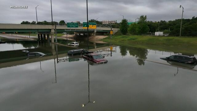 Historic flooding in Milwaukee traps residents and forces dozens of rescues