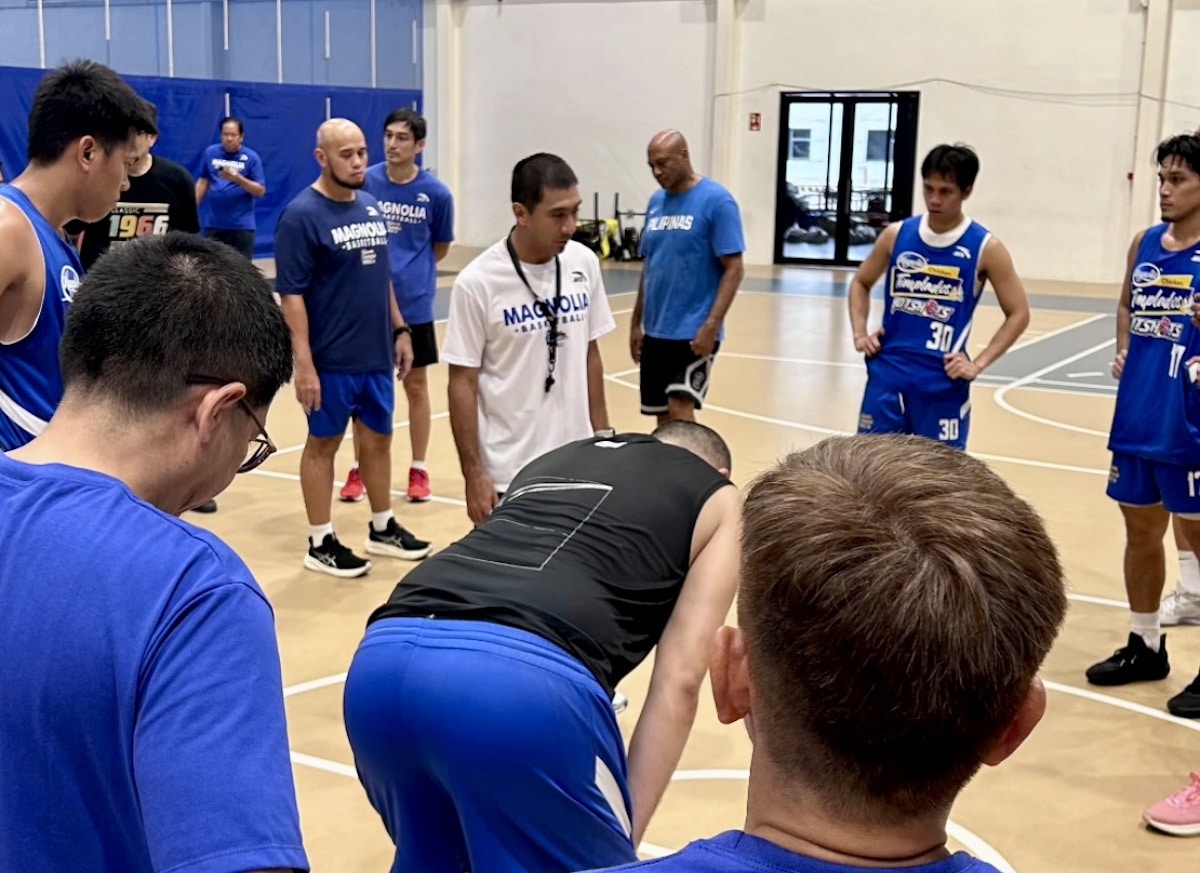 PBA: New coach LA Tenorio holds first practice with Magnolia