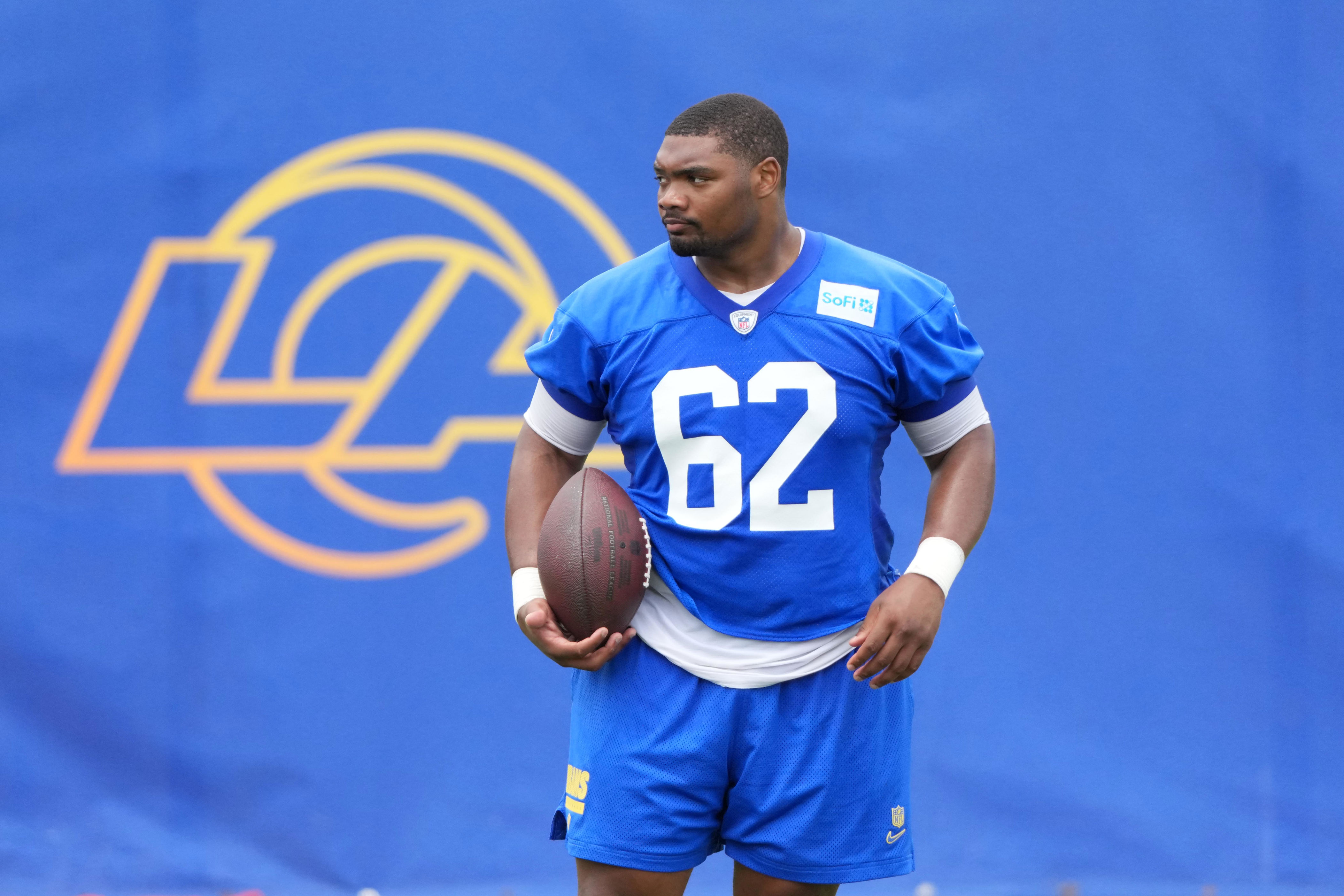 Rams standout rookie Willie Lampkin to miss 'a few weeks' with knee ...