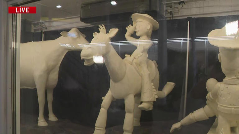 The story behind the 2025 Iowa State Fair butter sculptures