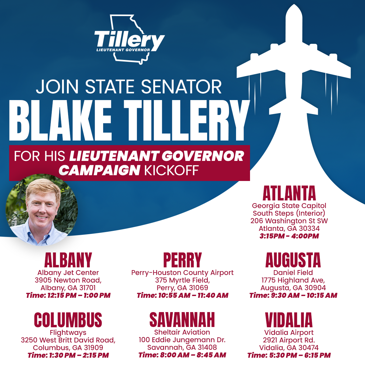 Republican Blake Tillery announces bid for Lt. Gov.; pledges to cut ...