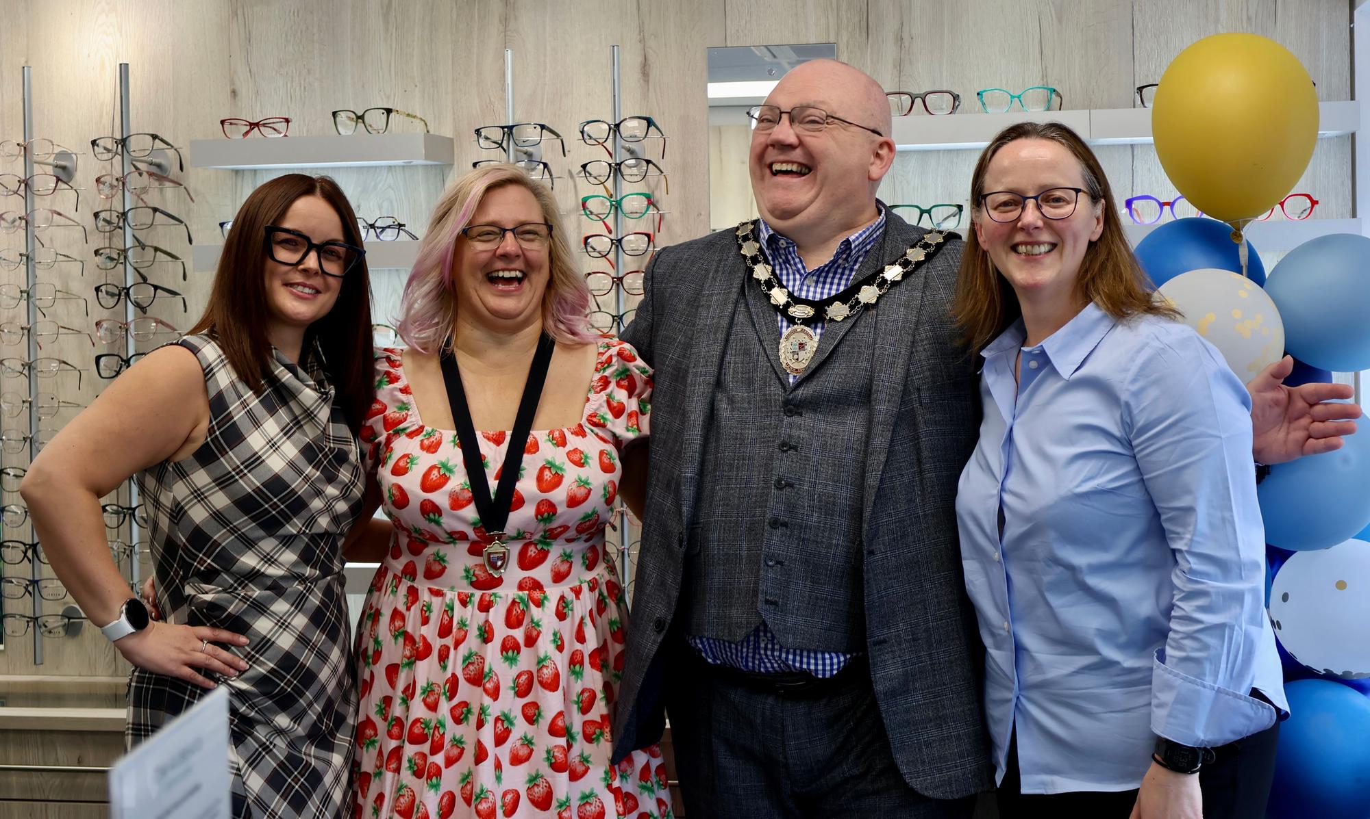 All eyes on Newport Pagnell opticians following extensive refurbishment