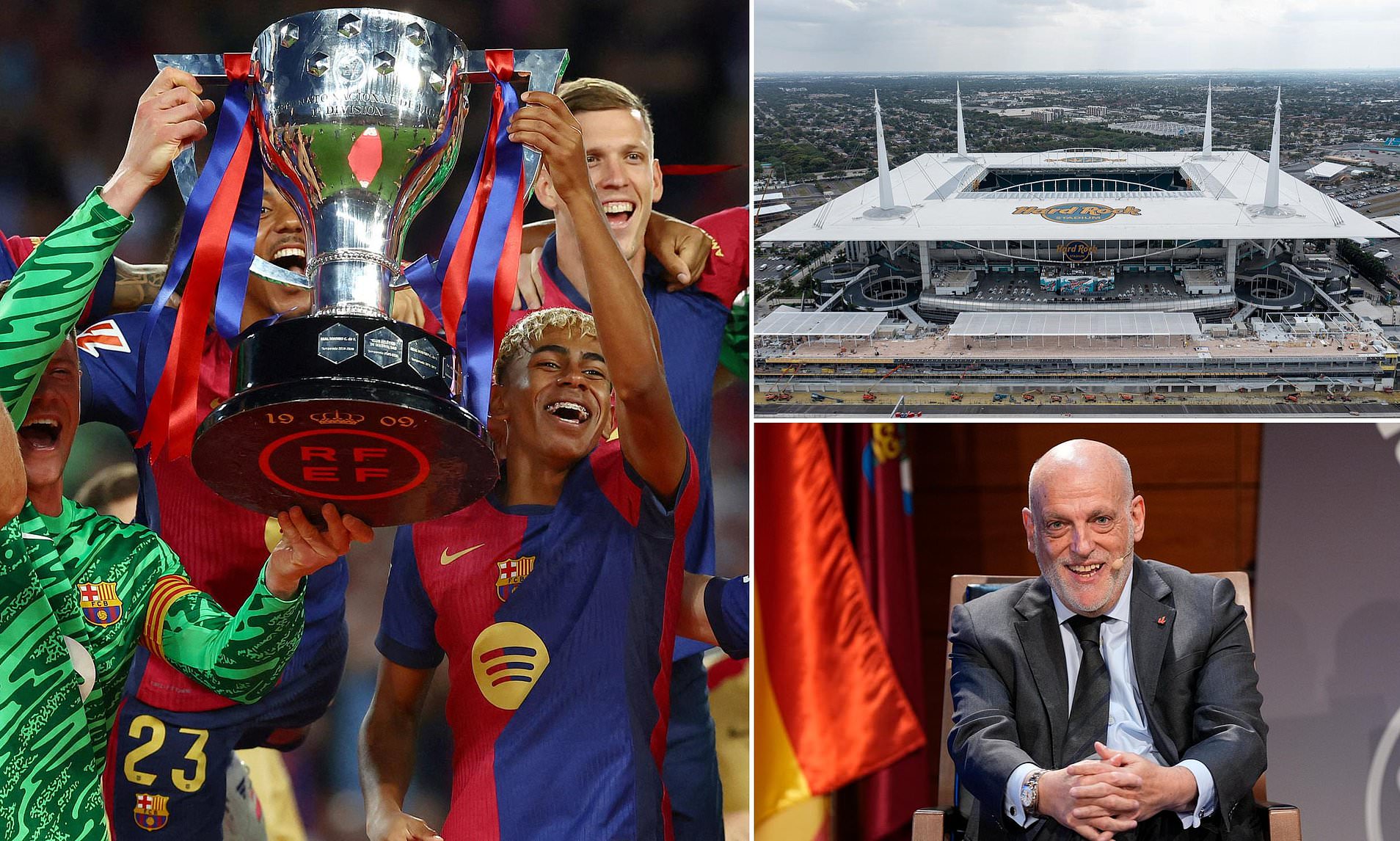 Spanish FA approve request to stage Barcelona's LaLiga clash against ...