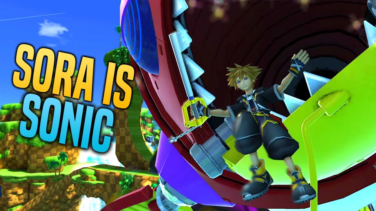 Sora Goes Sonic Speed in Epic Gameplay Clip