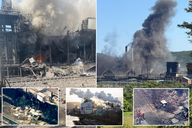 At least one dead, dozens trapped or injured after explosion at ...