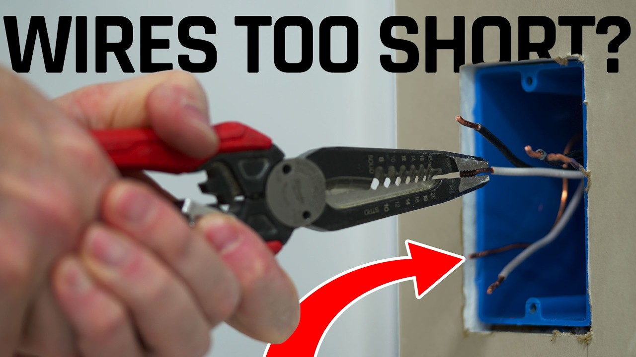 Electrical wires too short? Try these 3 fixes!