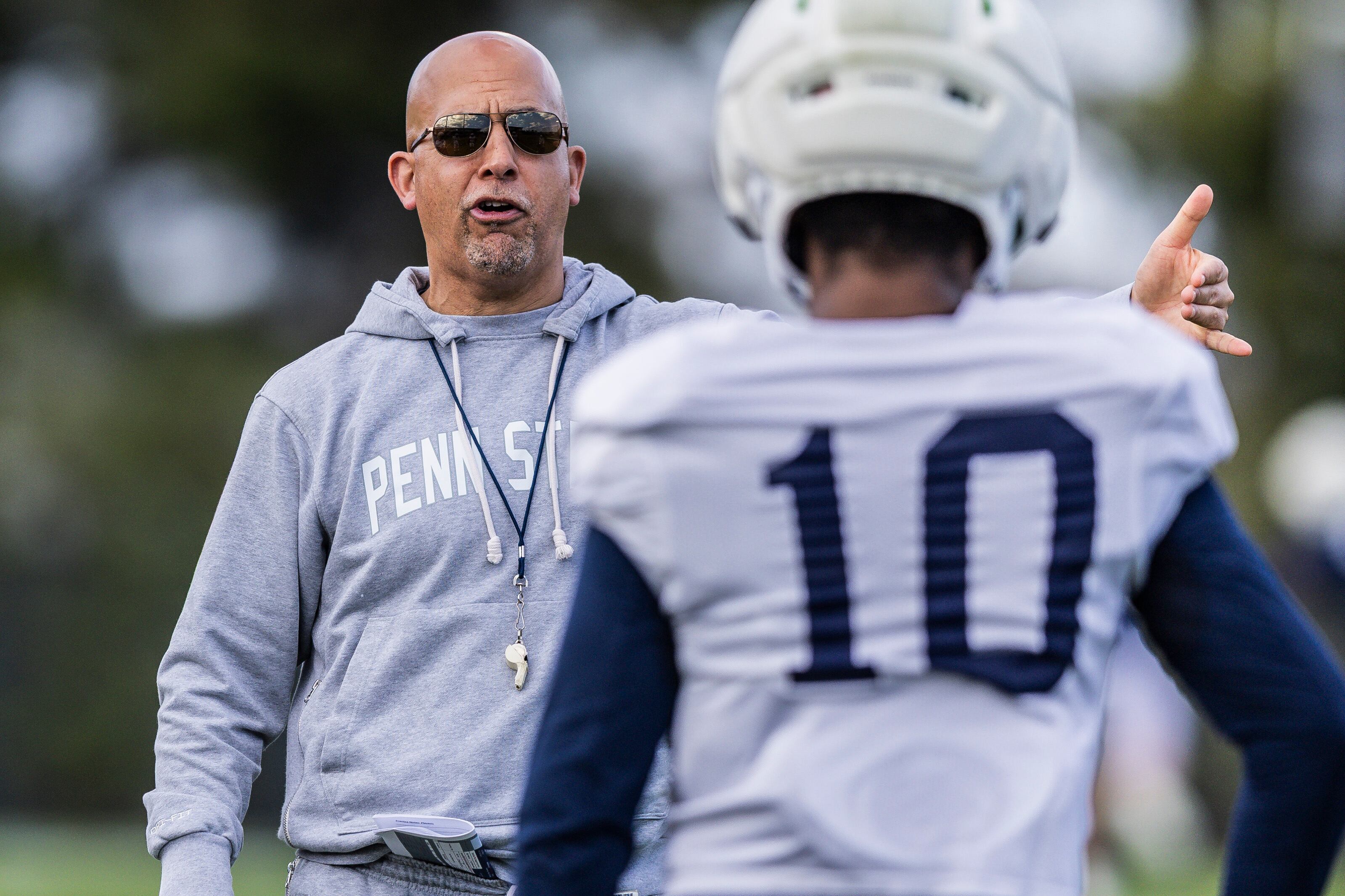 Where does Penn State rank in the preseason AP top 25 poll?