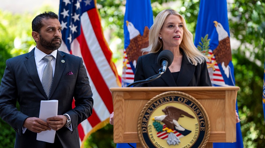 House Democrat drafts articles of impeachment for Bondi, Patel