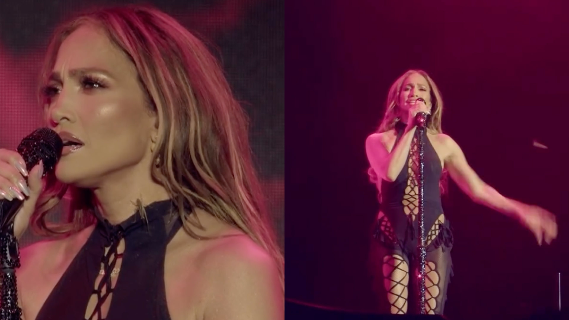 Watch Jennifer Lopez Calmly Dispose of Bug Crawling On Her Neck During ...