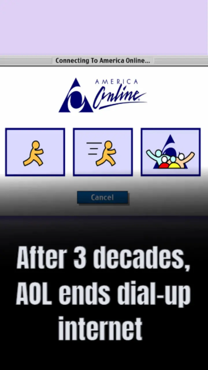 After 3 decades, AOL’s dial-up says “You’ve Got Mail” one last time