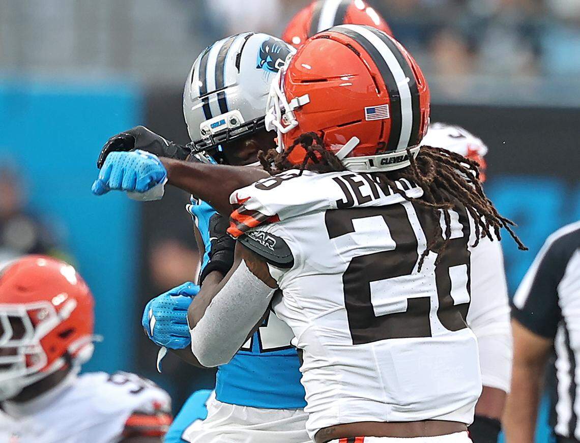 What Xavier Legette said about his fight, ejection in Panthers ...