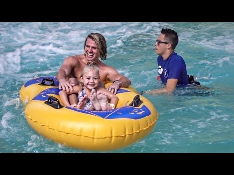 Family Gets Stuck on Waterpark Ride Together