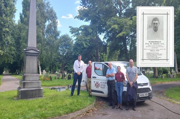 Soldier who won VC among names on North East cemetery's restored graves ...