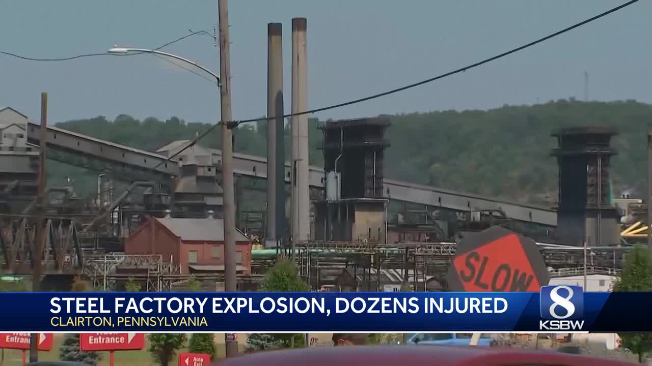 Explosion at Pittsburgh-area steel plant leaves one dead