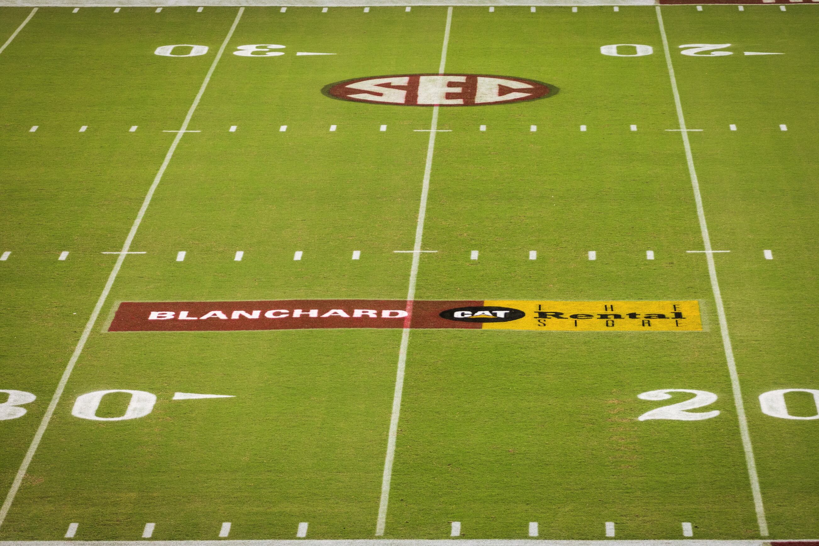 LOOK: Williams-Brice Stadium getting new on-field logos as part of USC ...