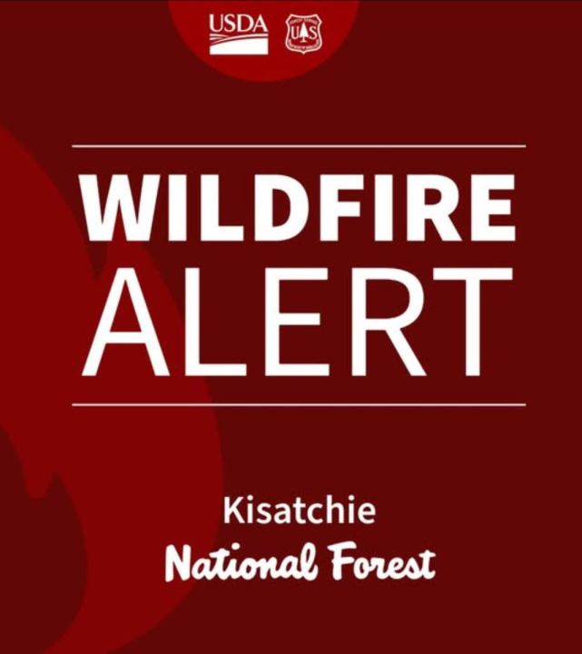 Kisatchie National Forest fights 1,200-acre wildfire, trails closed