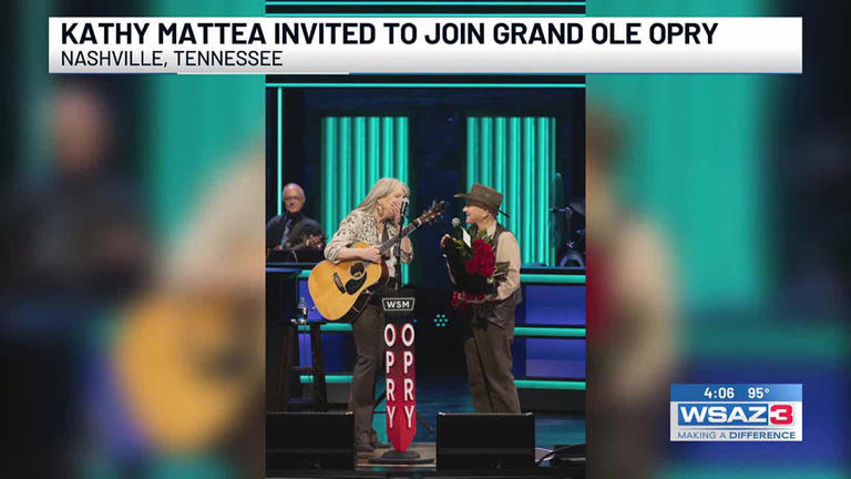 Kathy Mattea to become a member of the Grand Ole Opry