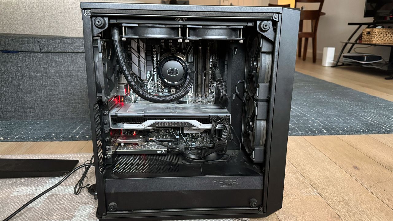 My PC won't shut off this ugly red RGB light — my motherboard has ...