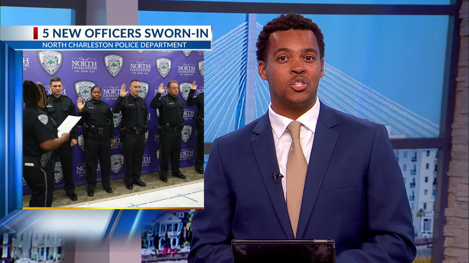 5 new officers sworn into NCPD
