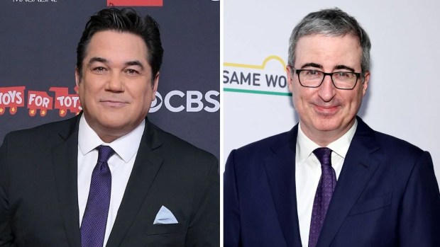 Dean Cain Claps Back at John Oliver's ICE Membership Drag, Claims He Stole That 'Mask' Joke