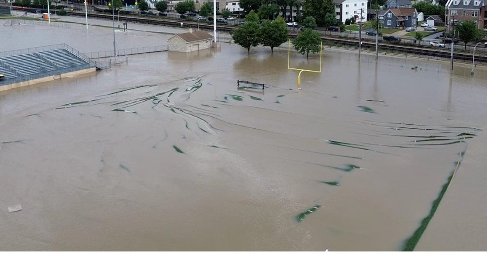 Despite flooding at Hart Park, Wauwatosa East football team plans to ...