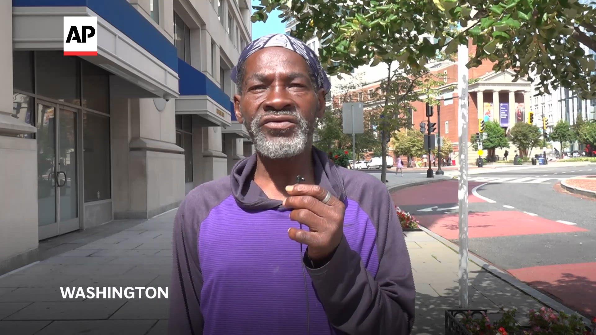 DC residents and commuters react to Trump’s plan to remove homeless ...