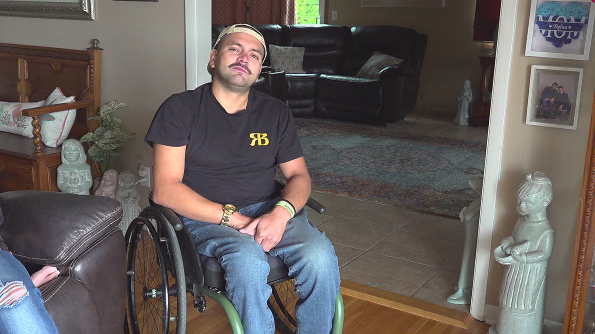 Paralyzed Quad Cities man working to restore disability benefits after ...
