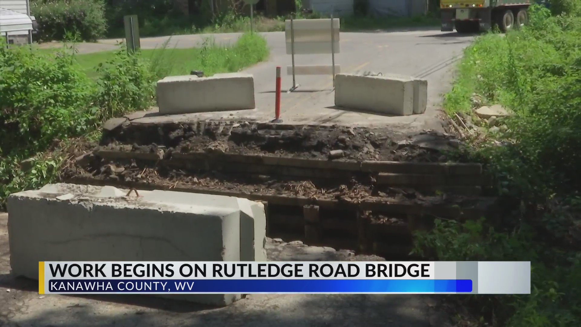 Work begins on Rutledge Road bridge