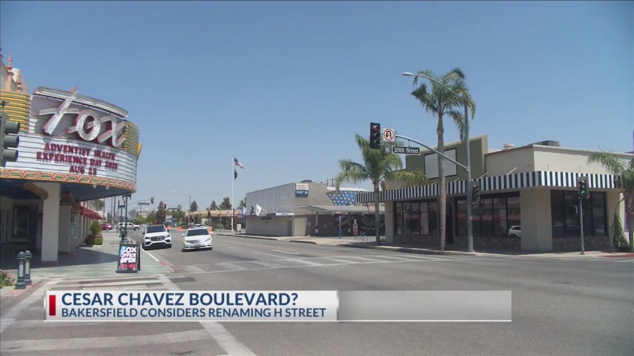Bakersfield considers renaming H Street to Cesar Chavez Boulevard