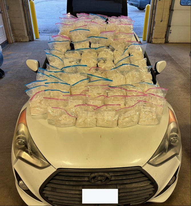 South Dakota Highway Patrol makes record meth bust