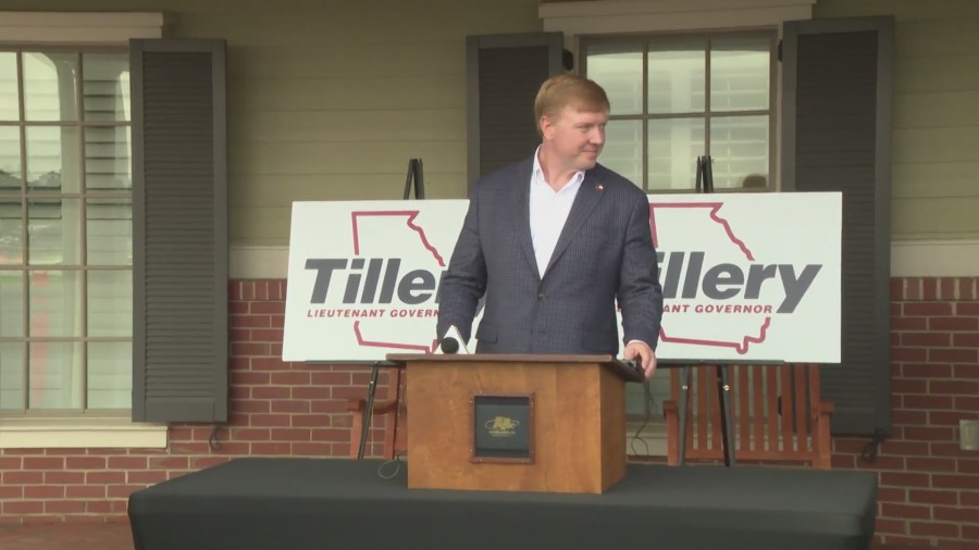 Blake Tillery announces campaign running for GA Lt. Gov., visits Augusta