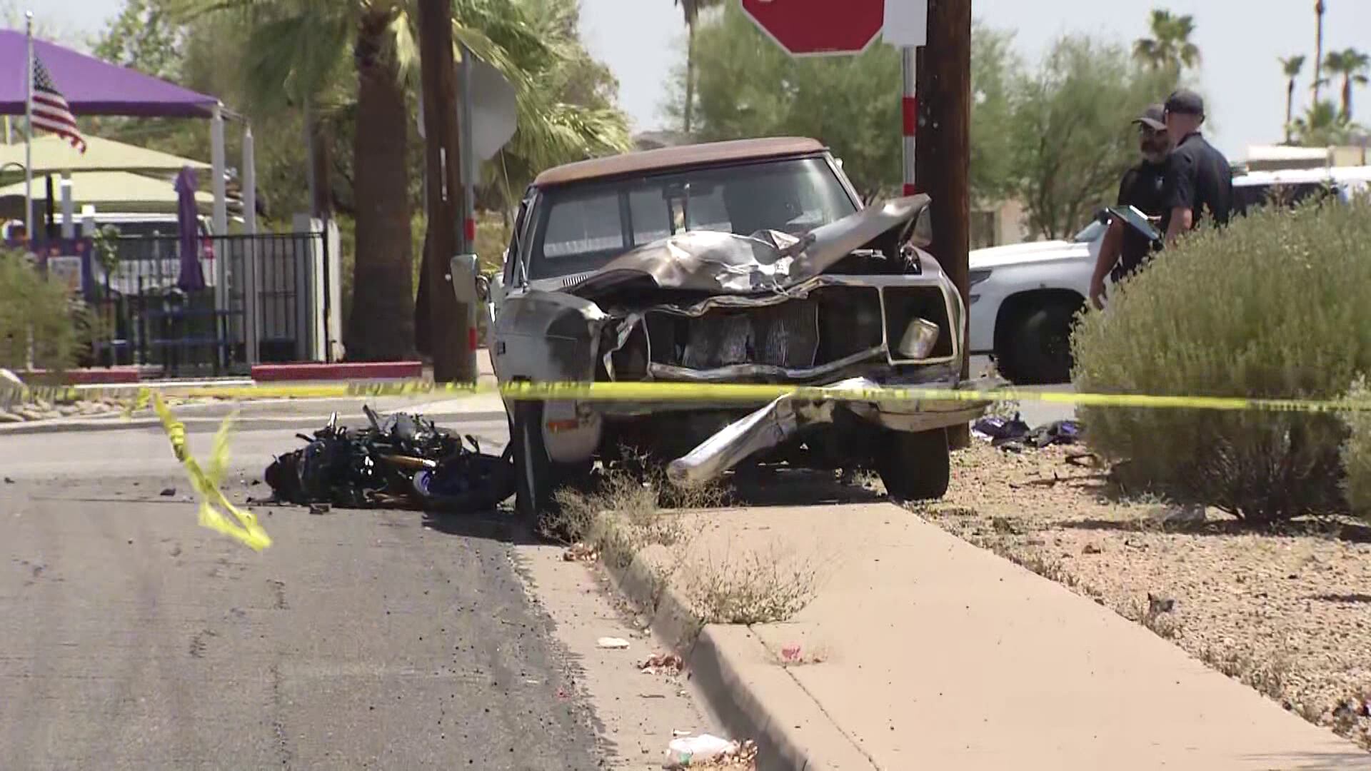 Motorcyclist killed in crash on busy north Phoenix intersection