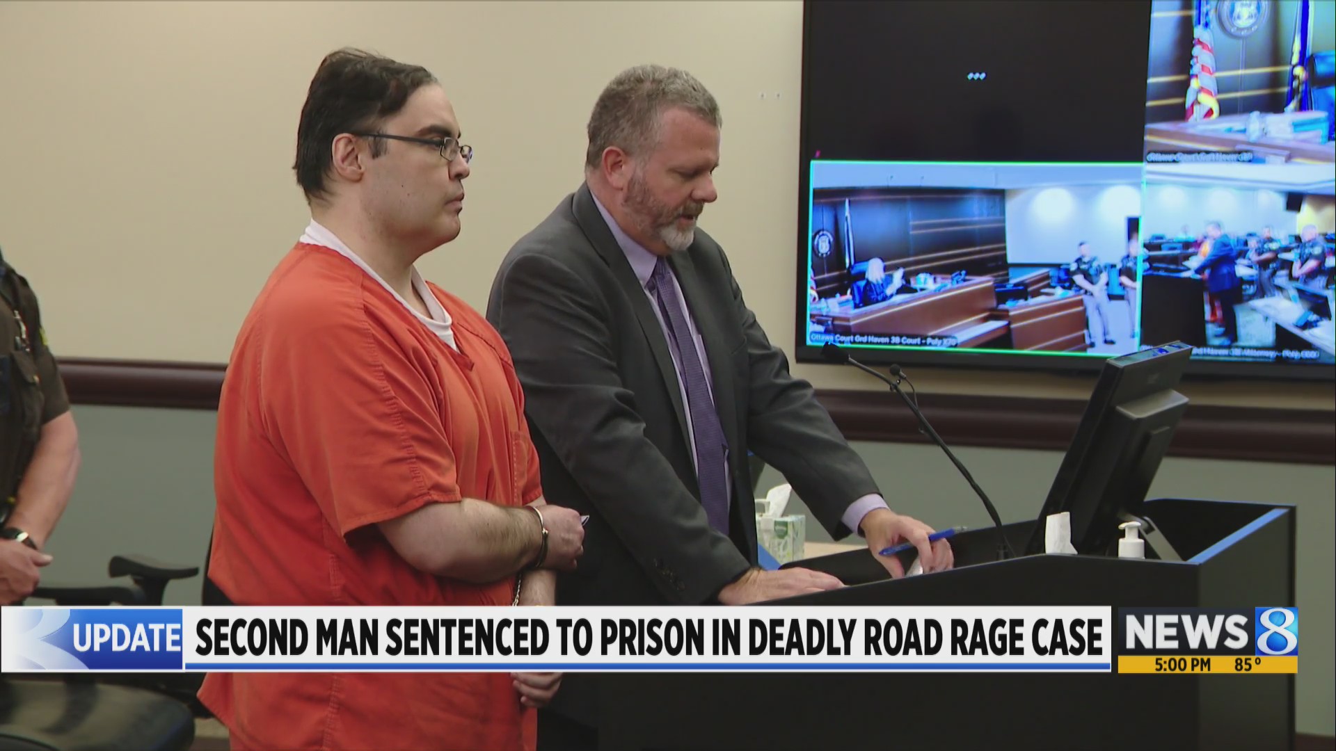 Second man sentenced to prison in deadly road rage case