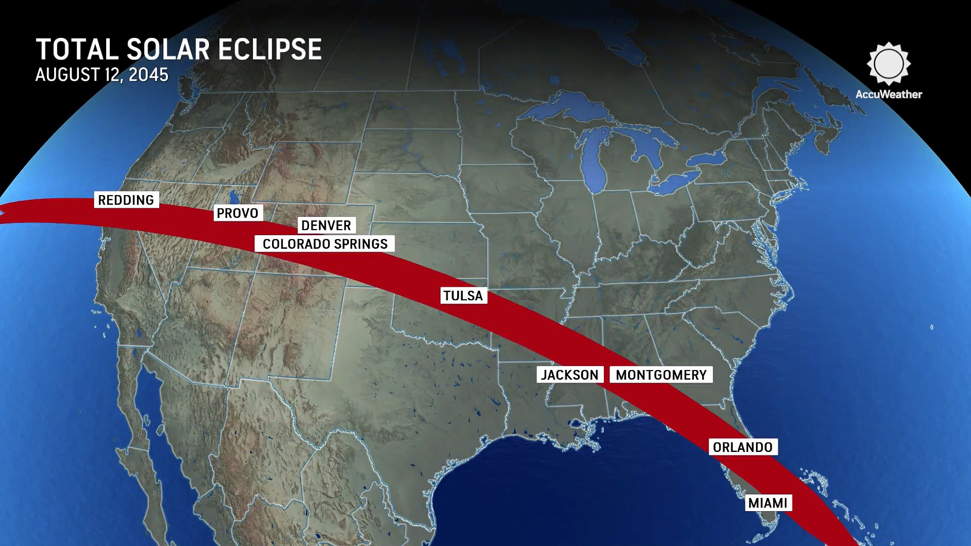 Looking ahead to the 2045 total solar eclipse