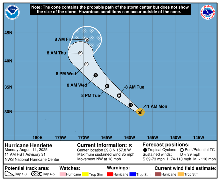 Forecast shows Tropical Storm Erin will hit Puerto Rico as hurricane: Live