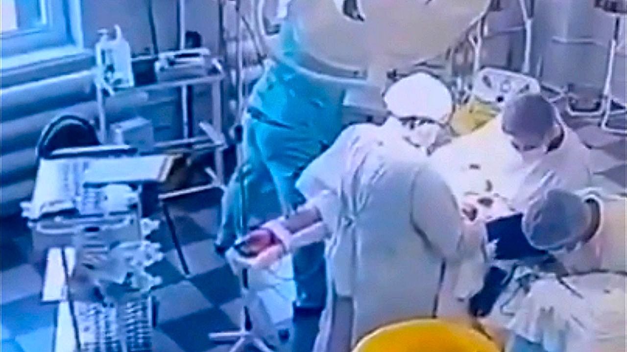 Doctors continue surgery through 8.7 magnitude earthquake in Russia