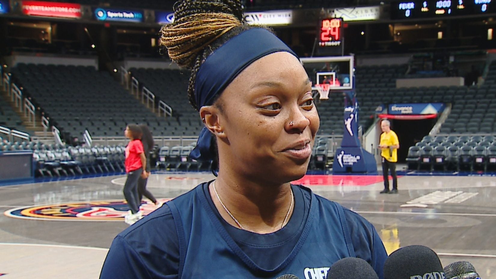 Newly signed Fever guard Odyssey Sims excited for debut