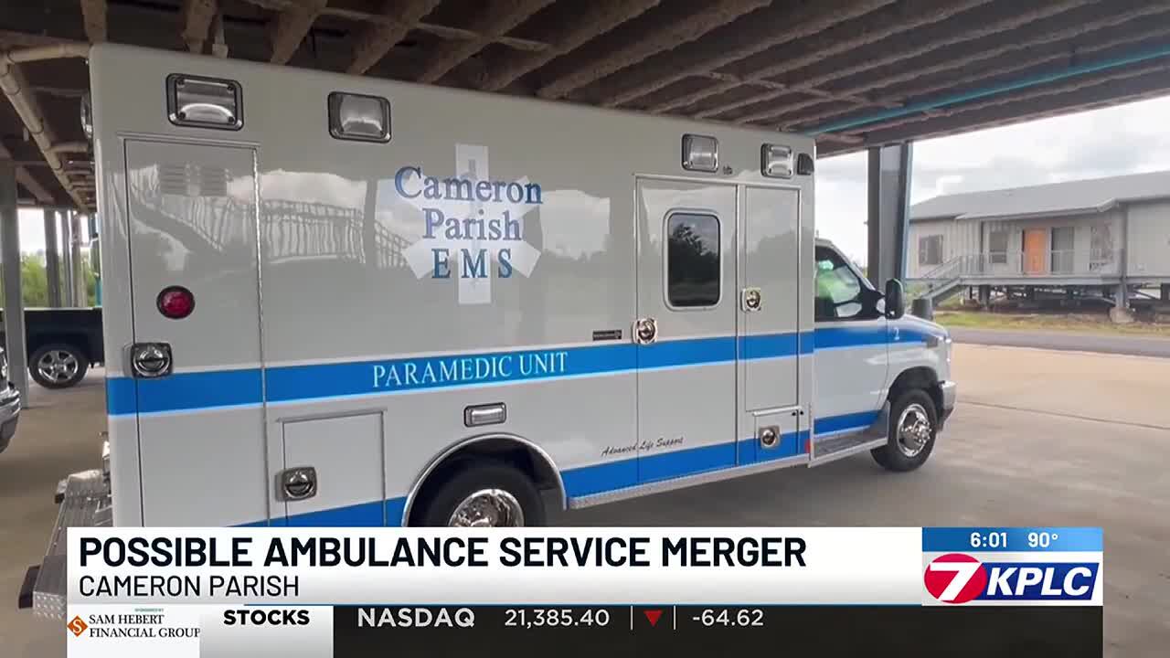Cameron Parish officials consider merging ambulance districts
