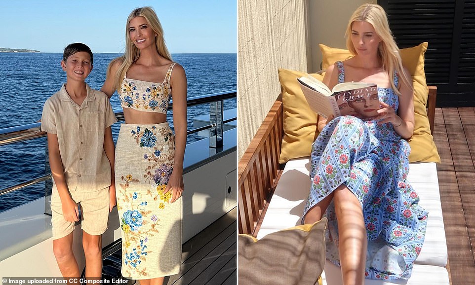 Ivanka Trump showcases her luxury wardrobe items