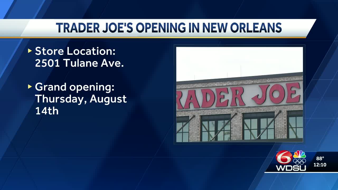 First Trader Joe's in New Orleans sets opening date