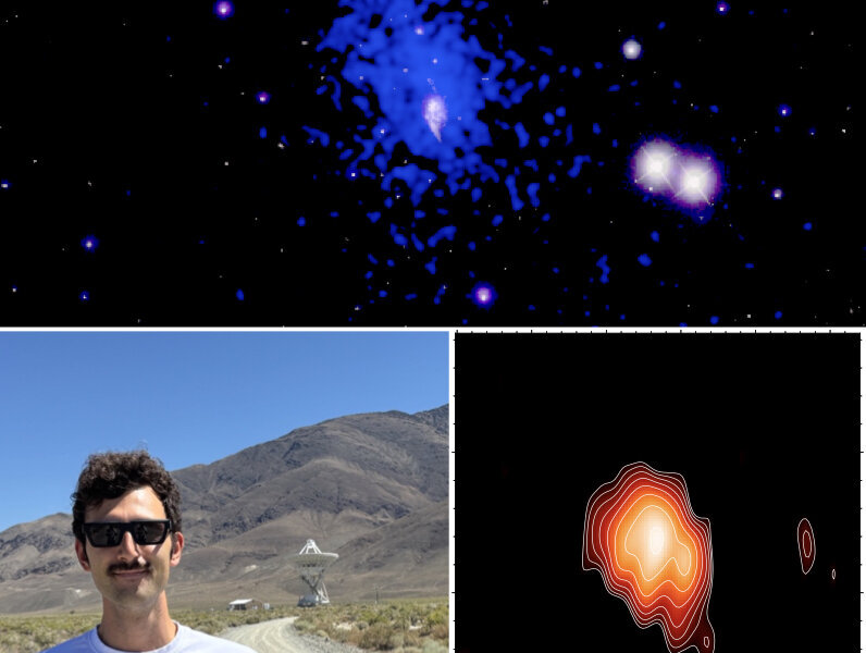 Astronomers catch supermassive black hole in the act of 'waking up'