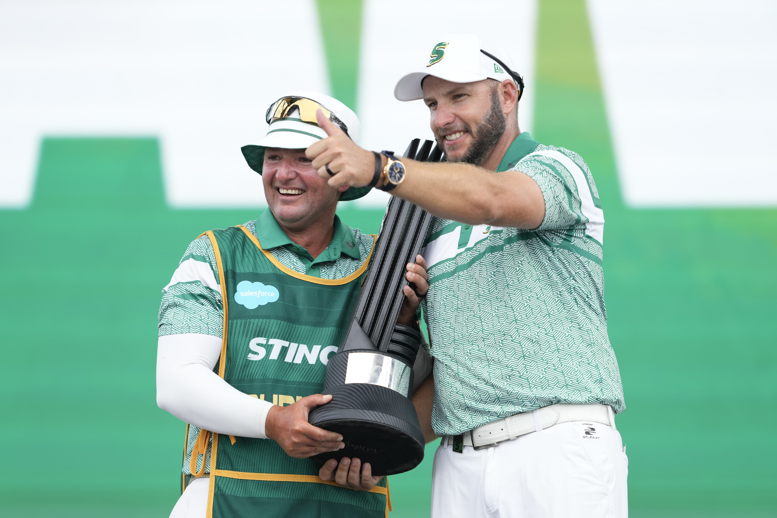 Wife's 90K run inspires Dean Burmester outplay Jon Rahm at LIV Chicago