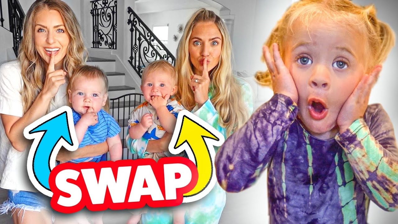 Baby Swap Challenge Brings Cute Reactions