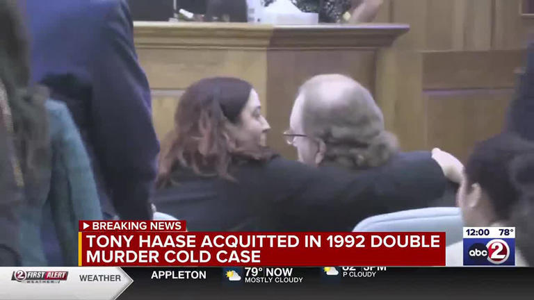 Tony Haase found not guilty in double-murder cold case