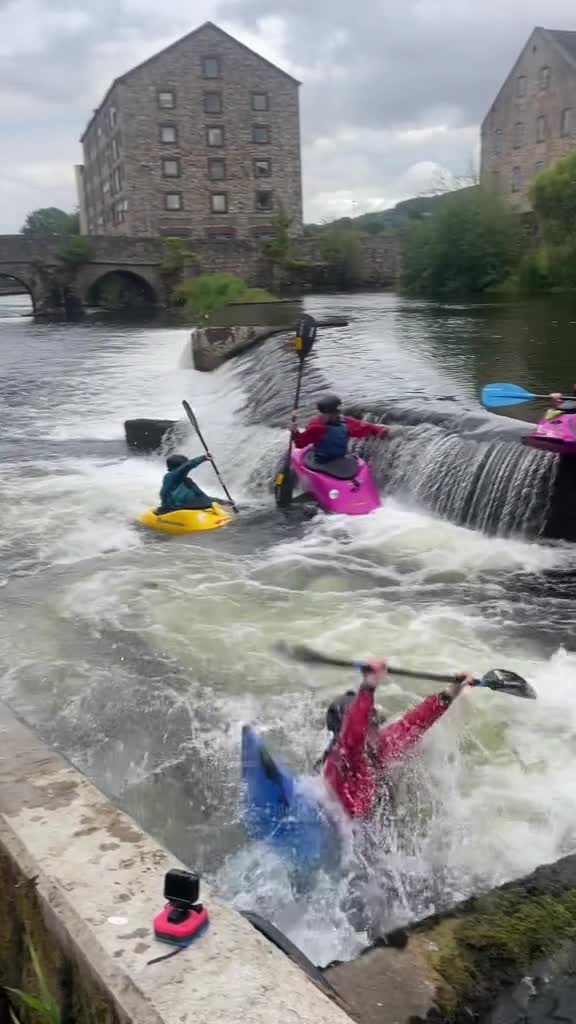 Taking on the Rapids: My Kayak Drop Gone Wrong!