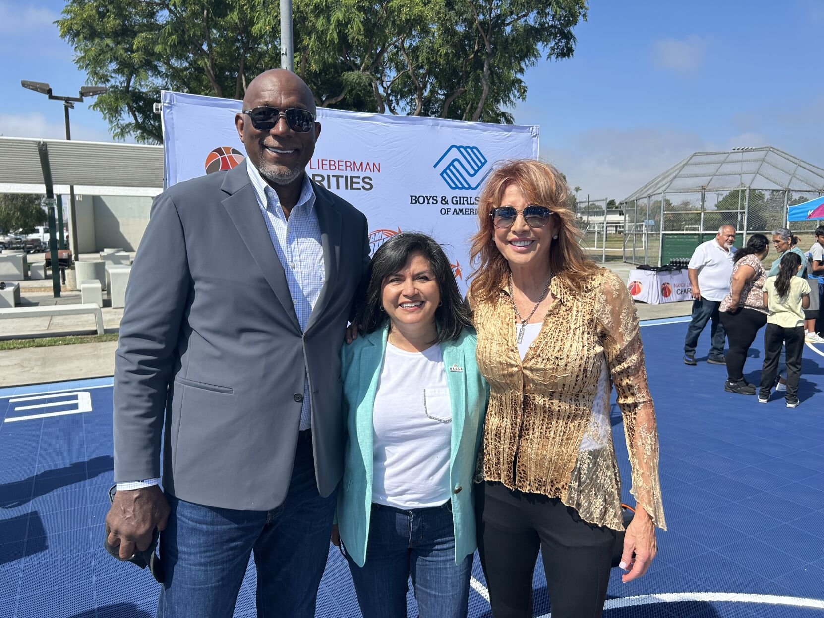 Nancy Lieberman, BIG3 Unveil New Dream Court in Mar Vista Gardens