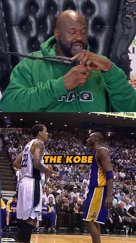 Shaq Breaks Down The Kobe Flinch