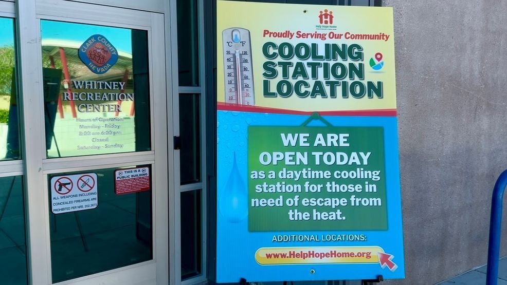 Clark County activates cooling centers through August 14 aimed extreme heat