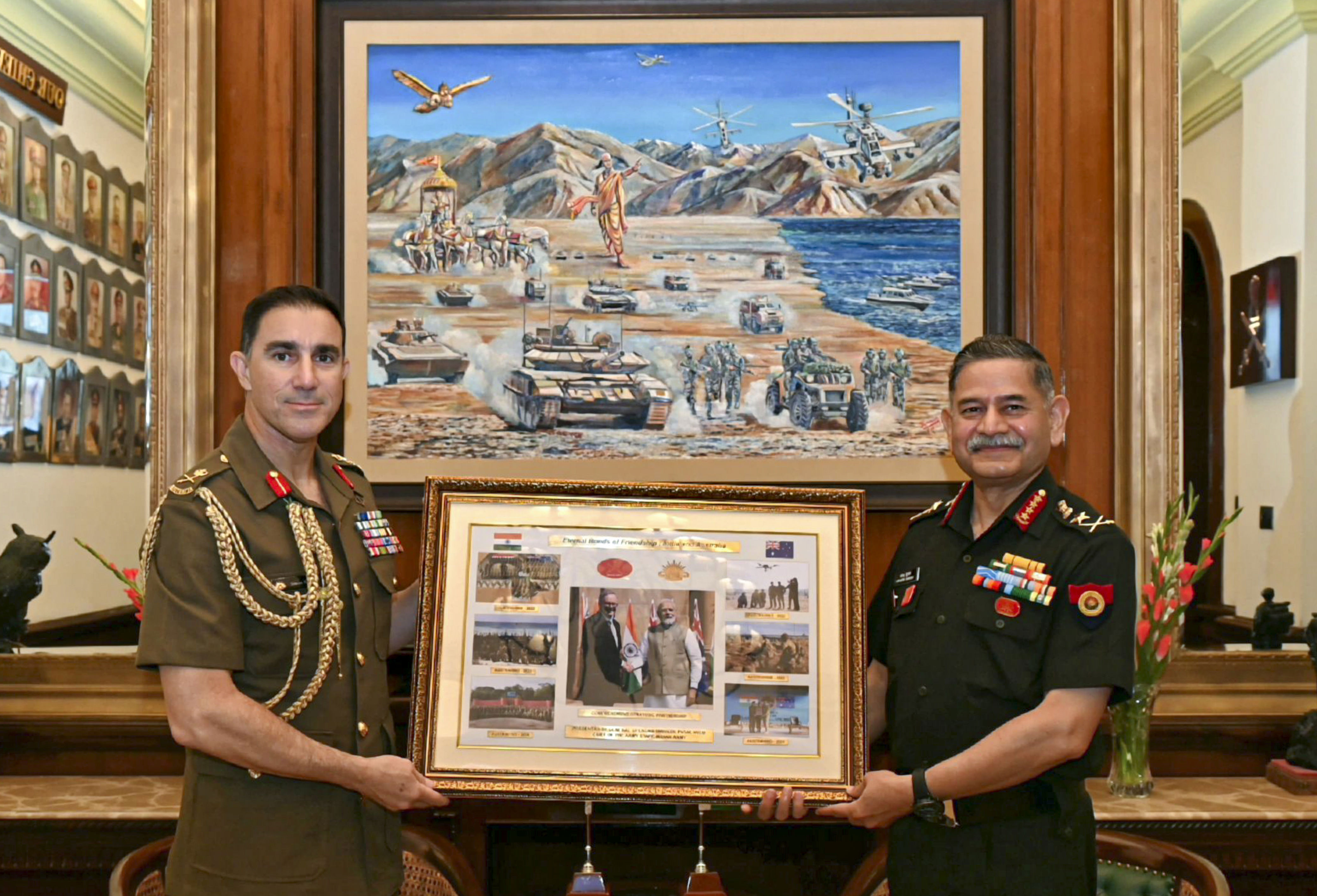 Chief of Australian Army meets Gen Dwivedi, leaders explore avenues to ...