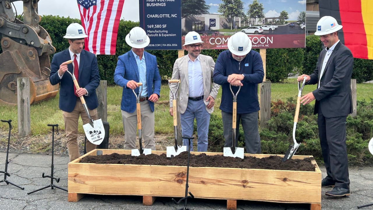 Construction begins on German manufacturer’s first US plant in Charlotte
